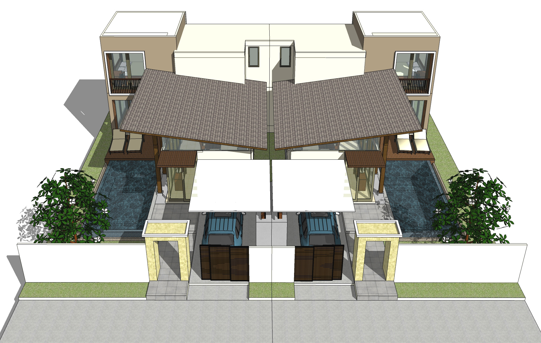 Baan Wana Villa types