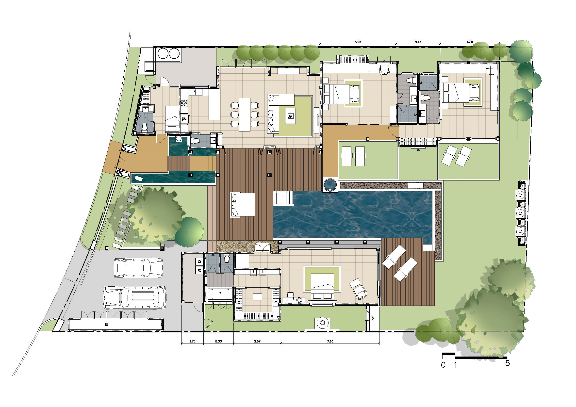 Baan Wana Villa types