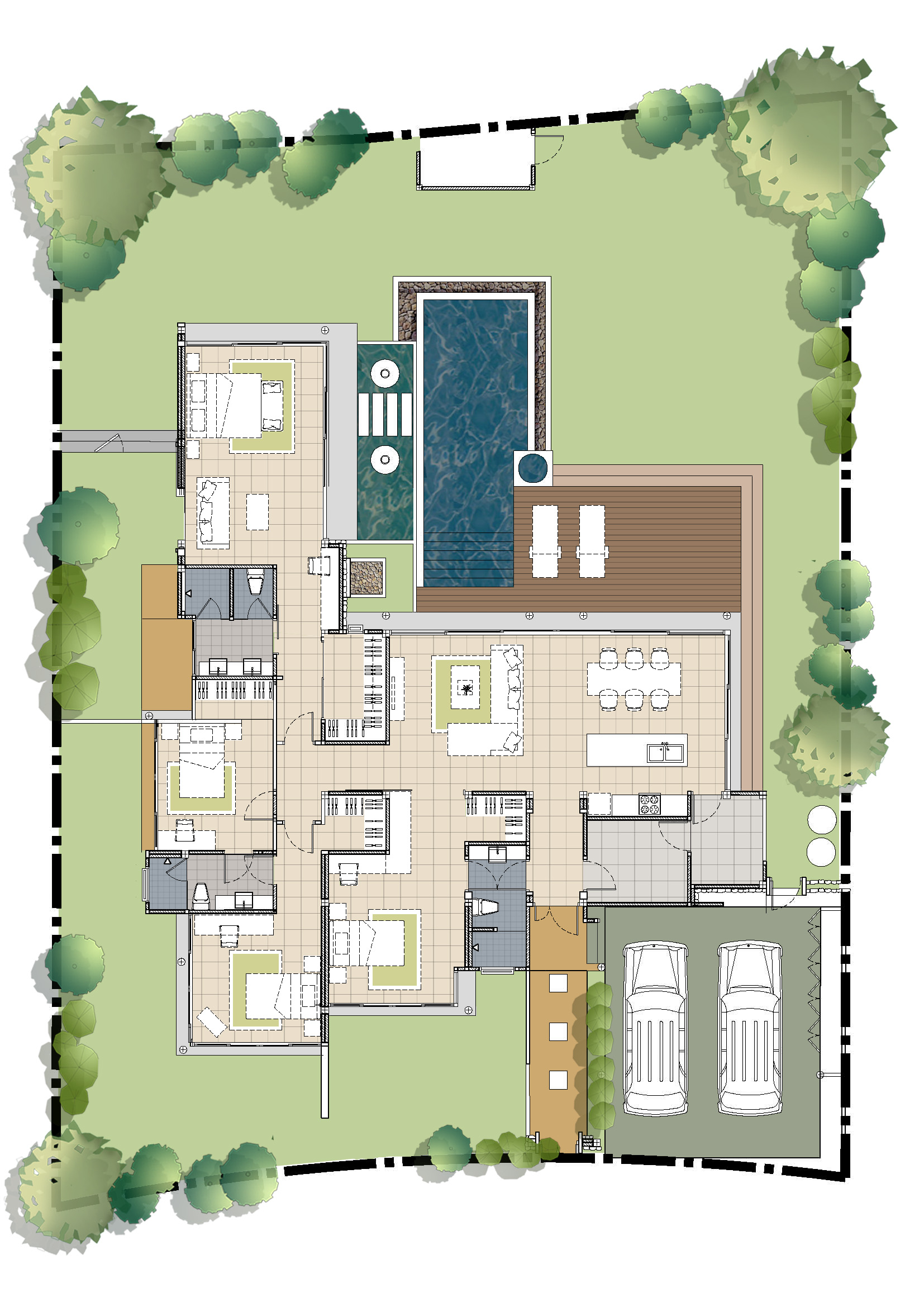 Baan Wana Villa types